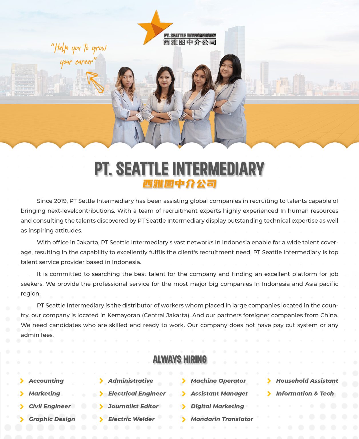 About Us – PT Seattle Intermediary
